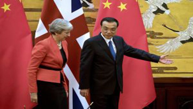 Xi wants ‘new level’ of China-Britain ties as May visits - Daily Times