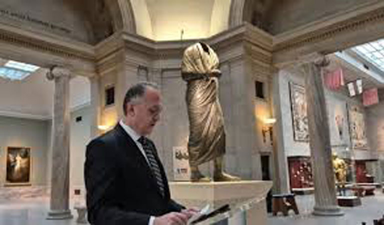 US returns ancient statue of Marcus Aurelius to Turkey after 65 years ...