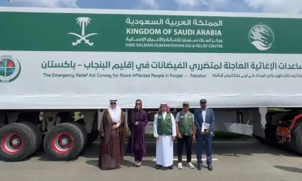 Saudi Arabia sends major relief convoy for Punjab flood victim - Daily ...