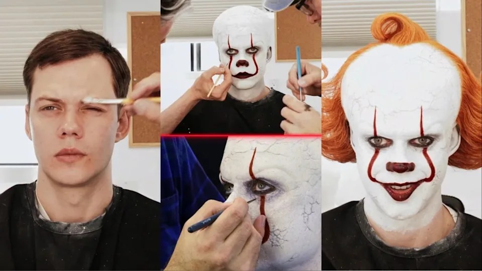 Bill Skarsgård’s stunning pennywise transformation revealed - Daily Times